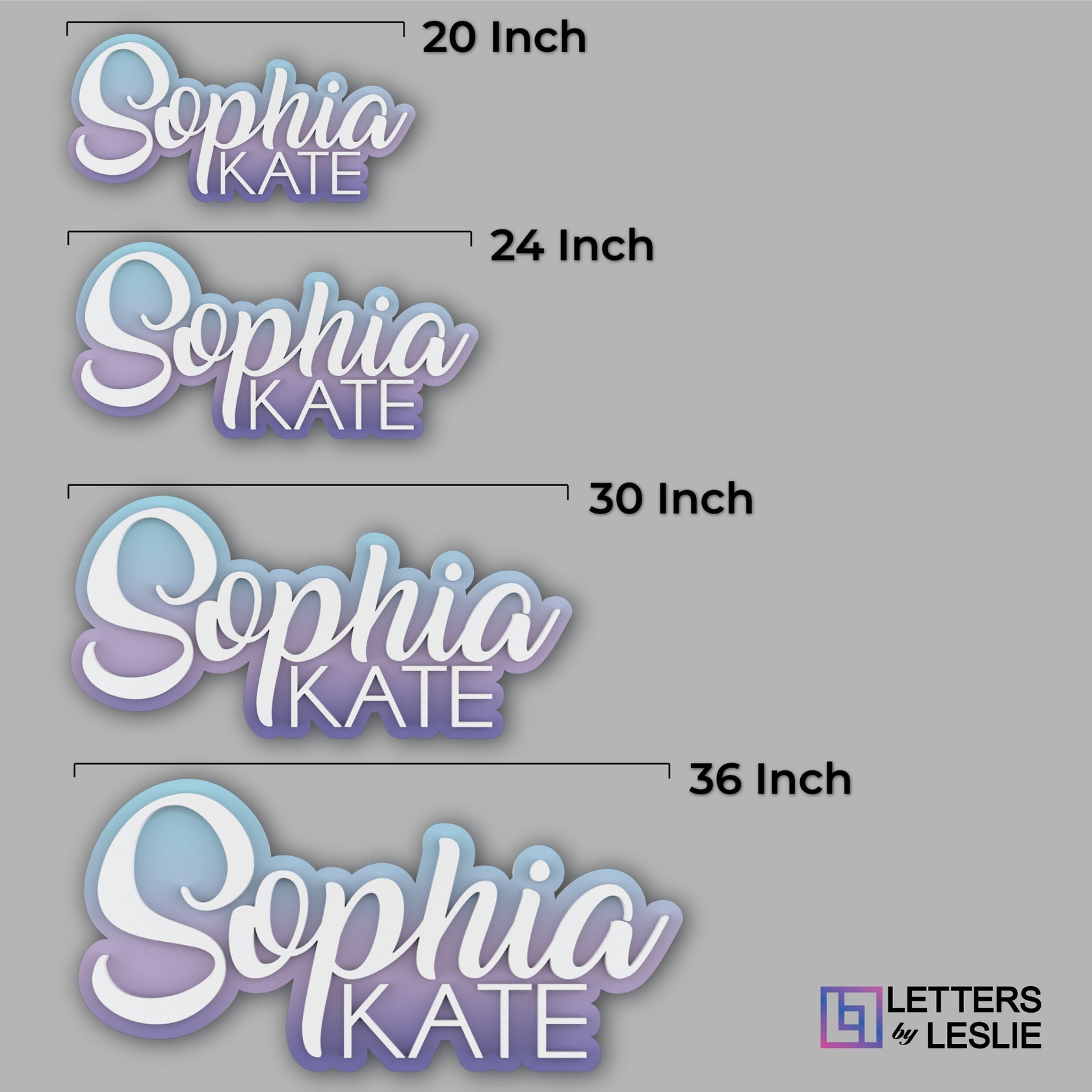 Nursery Name Sign - Custom Baby Name Sign - Nursery Wall Art - Persona ...