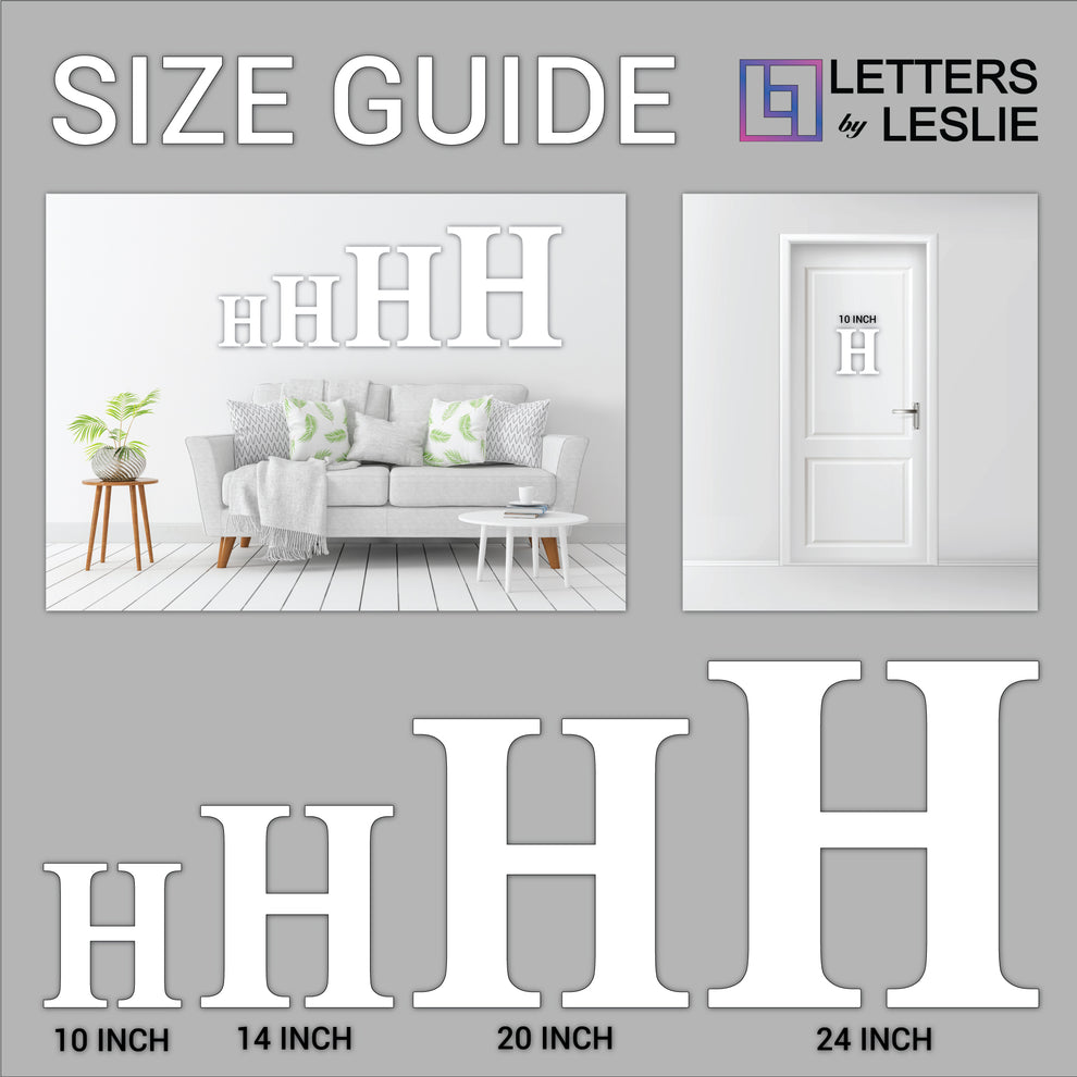 Name sign for Nursery with Capital Letter - Kids Name Signs – Letters ...