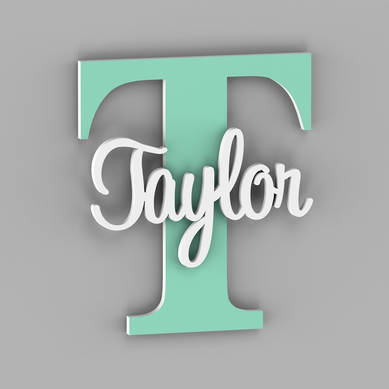 Name Sign for Kids and Baby - Nursery Name Sign Wall Decor – Letters by ...