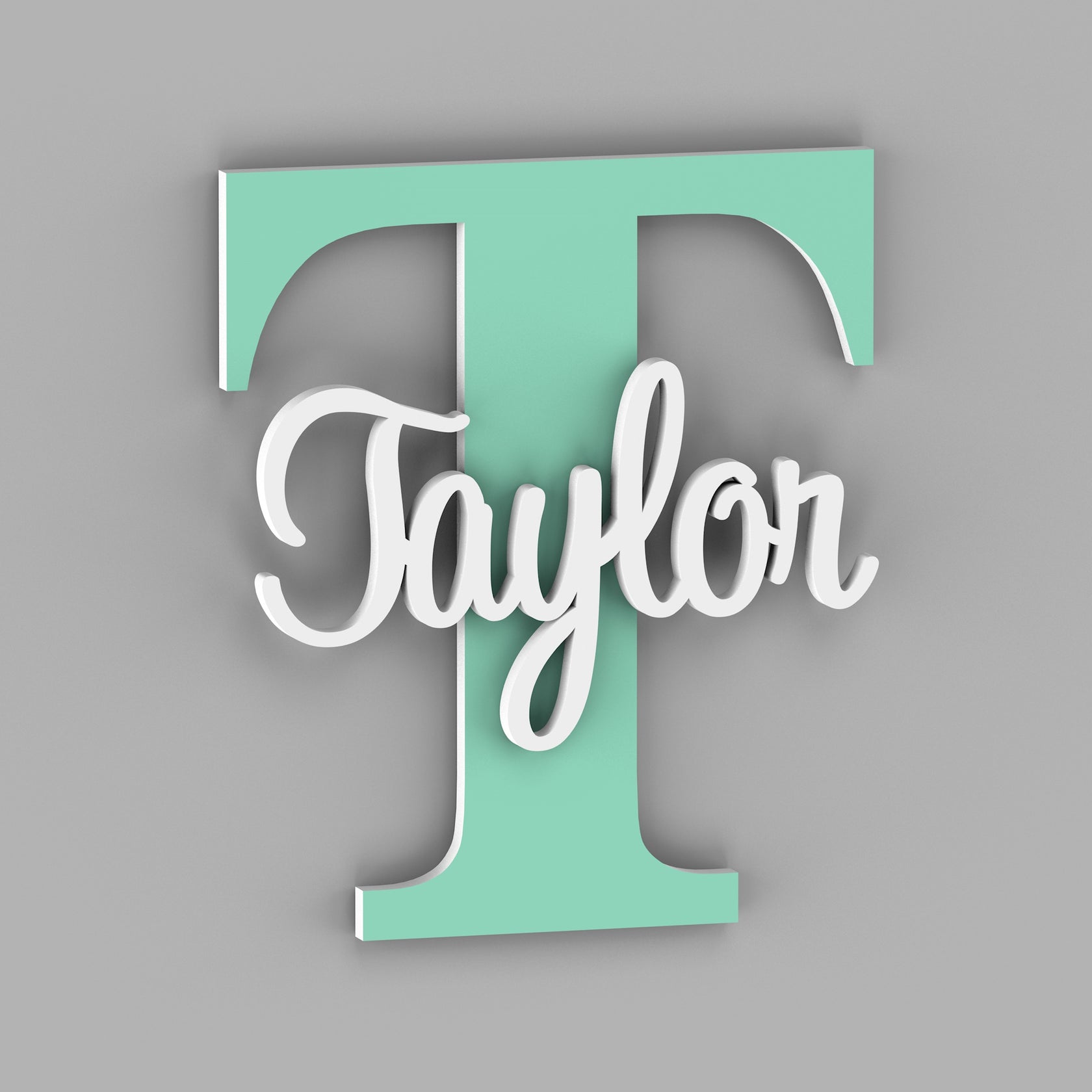 Name Sign for Kids and Baby - Nursery Name Sign Wall Decor – Letters by ...