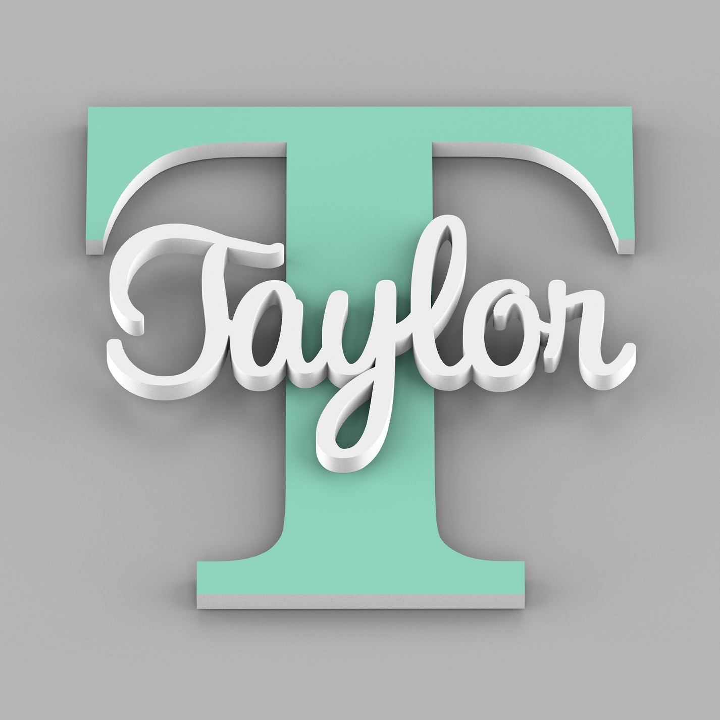 Name Sign for Kids and Baby - Nursery Name Sign Wall Decor – Letters by ...